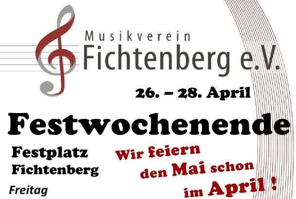 Maifest – Musikverein Fichtenberg